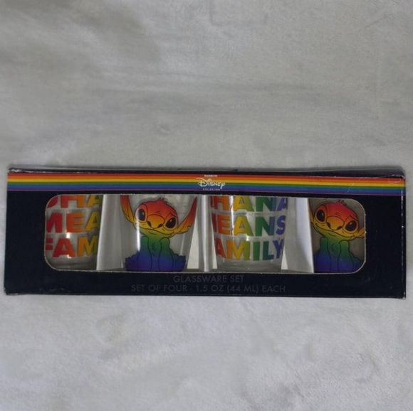 Disney | Other | Disney Limited Edition Pride Lilo And Stitch Shot ...